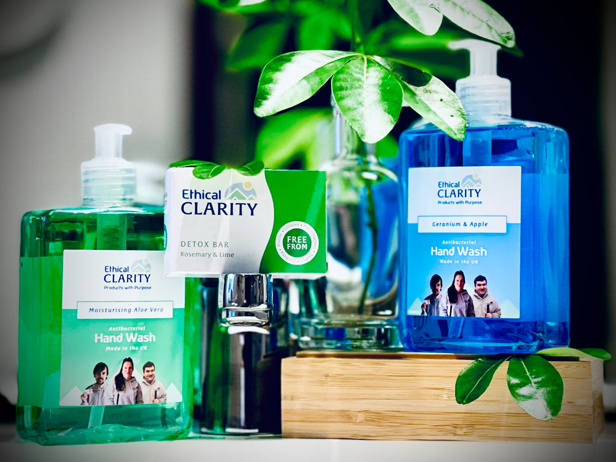 3x Mixed Hand Wash and Cleansing Bar Collection Set – Ethical CLARITY